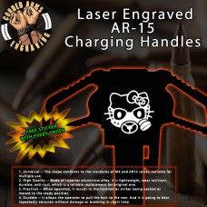 Gas Masked Hello Kitty Charging Handle