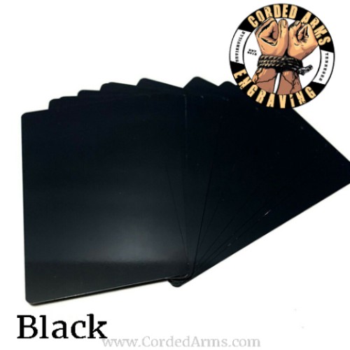 Aluminum Miranda Rights Card Laser Etched Miranda Rights Card , Waiver ...