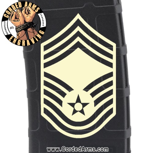 Chief Master Sergeant Custom Pmag
