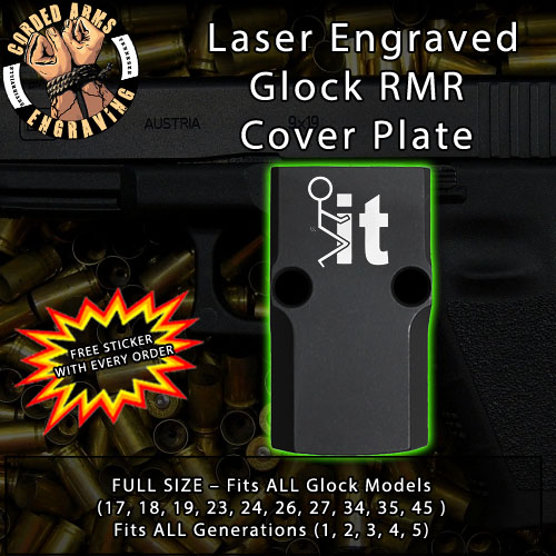F - It Engraved RMR Cover Plate