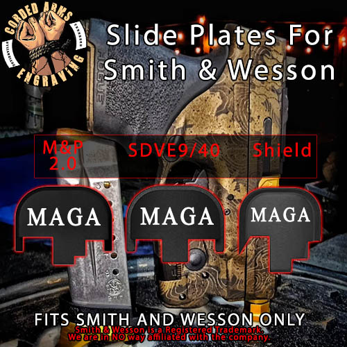MAGA Engraved Smith and Wesson!
