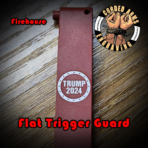 Trump Laser Engraved Trigger Guards