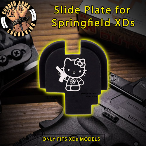 Hello Kitty (F) Slide Plate for Springfield XD-S!