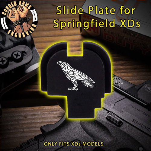 Raven Slide Plate for Springfield XD-S!
